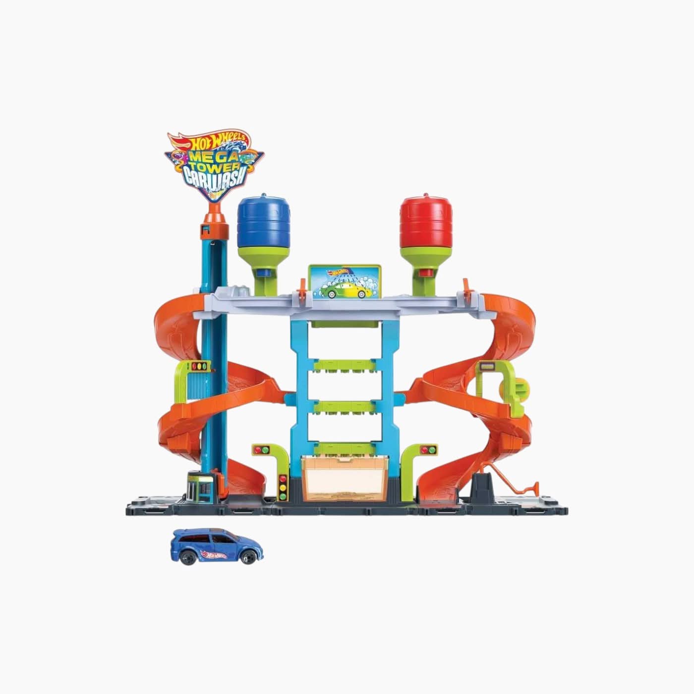 Hot Wheels HW City Mega Tower Car Wash – HUNA