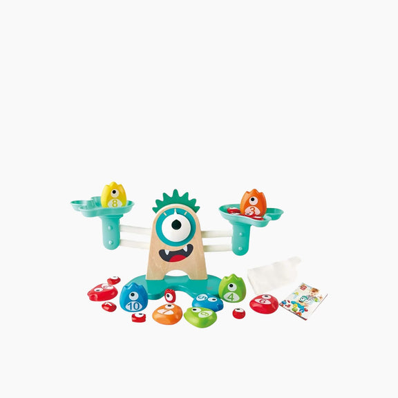 Monster Math Scale Wooden Toy – HUNA