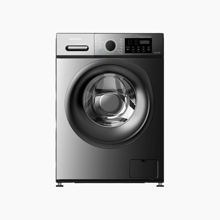 Skyworth Washing Machine 1400 RPM 9 kg 12 Programs Gray A+++ – HUNA