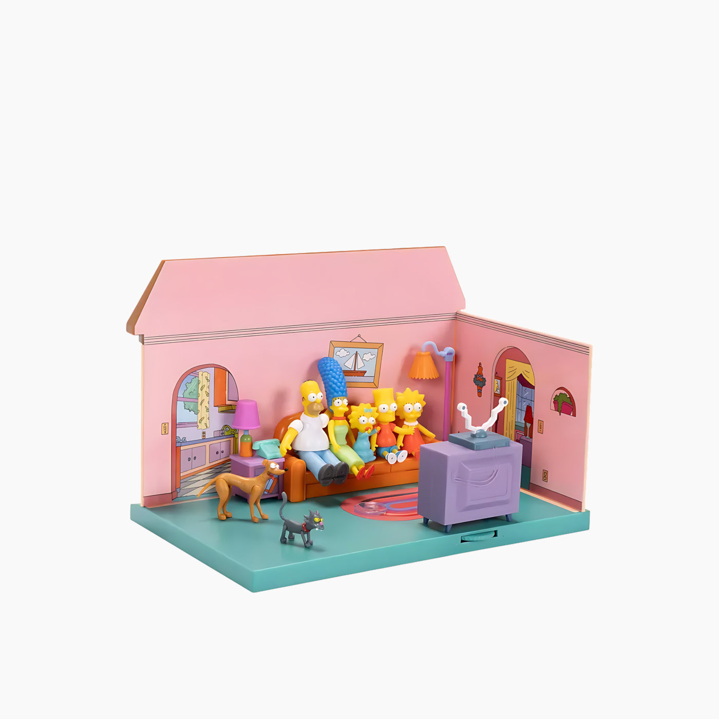 Jakks Pacific The Simpsons Living Room Diorama Playset – HUNA